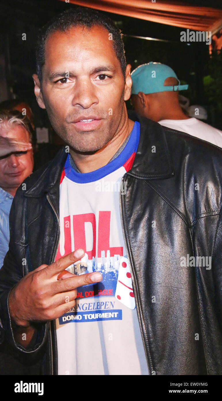 Universal Domino League at Hooter's Hotel - Arrivals Featuring: Patrick ...