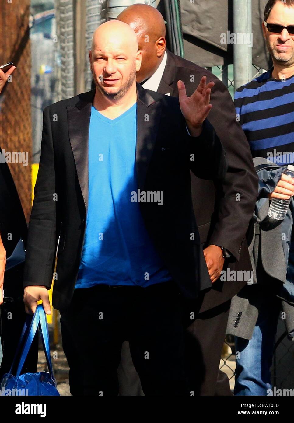 Jeff Ross arriving at the Jimmy Kimmel Live! studios in Hollywood ...