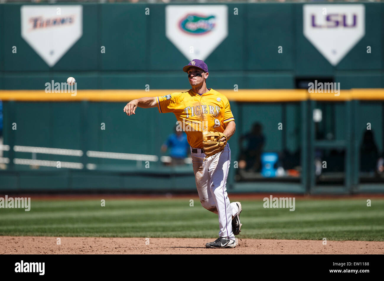 June 16, 2015: LSU infielder Alex Bregman #8 in action during game 7 of ...