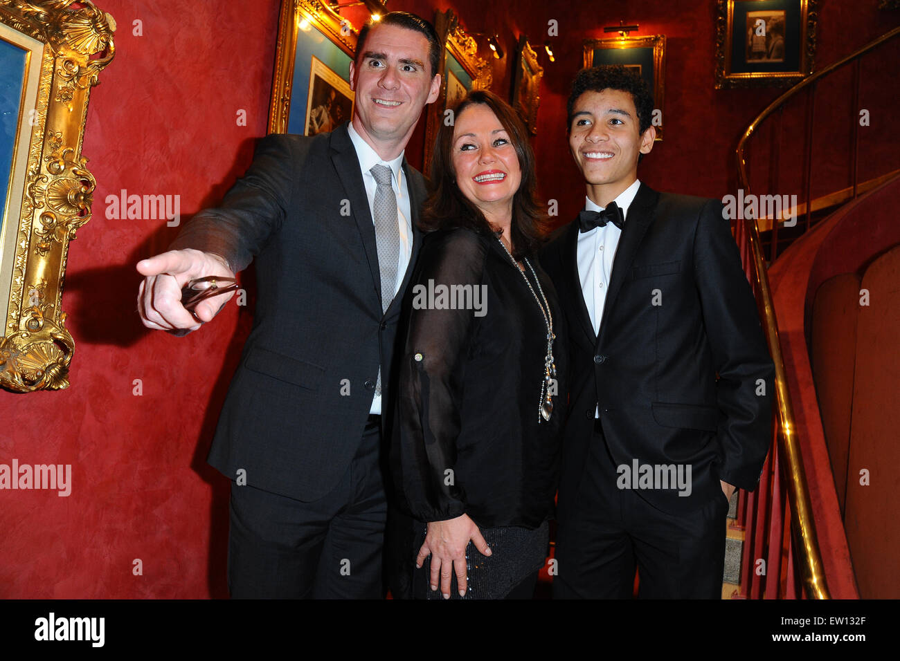 Celebrities attending tribute to Harald Juhnke at Variete Wintergarten ...