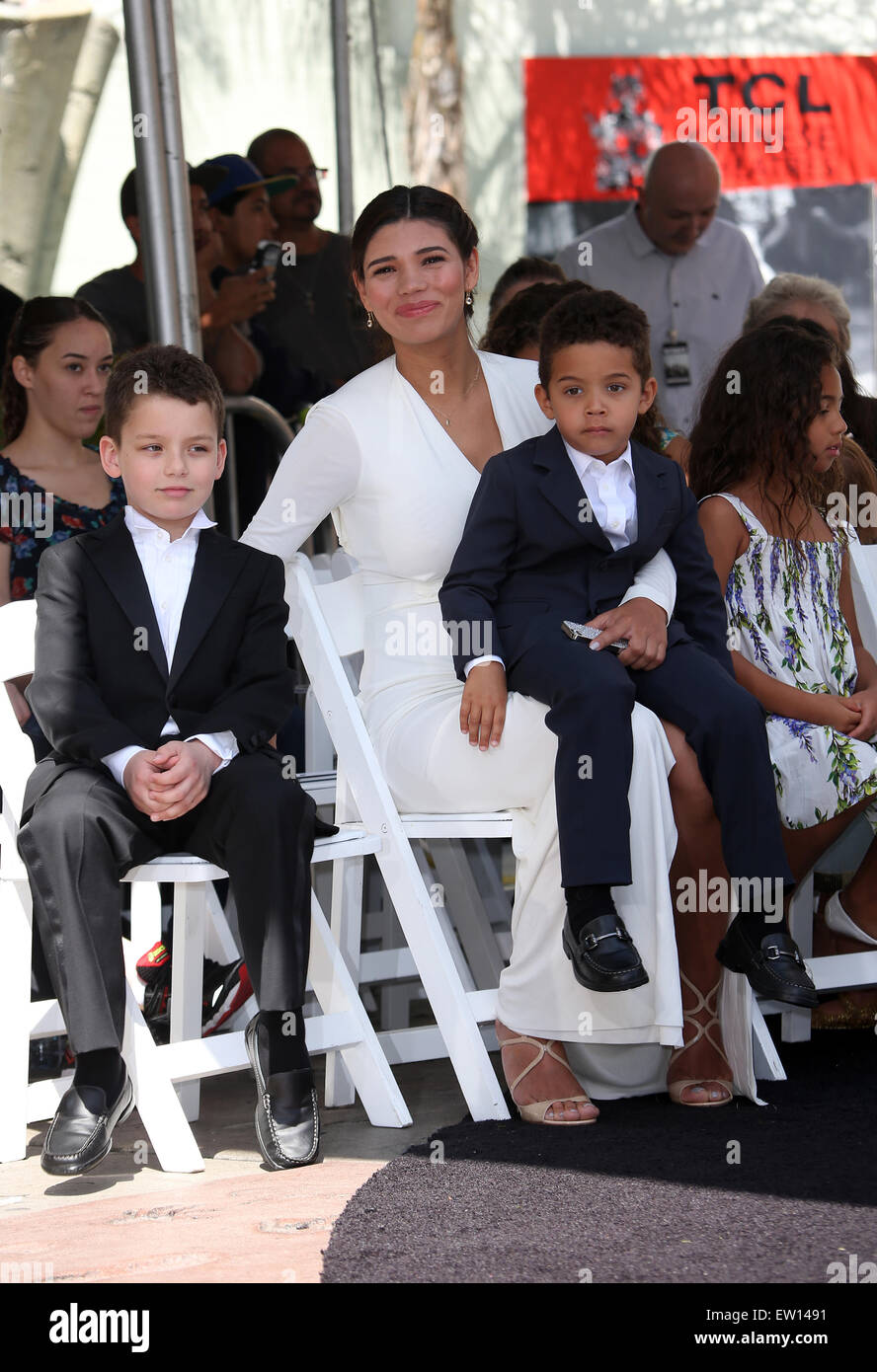 Vin Diesel's hand-print and foot-print ceremony Featuring: Vincent ...