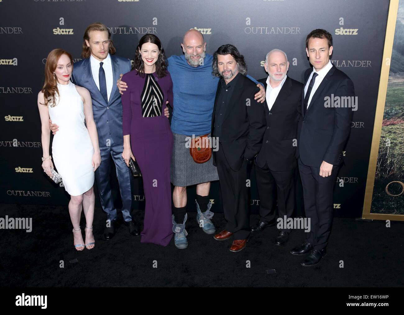 Mid-season New York premiere of 'Outlander' at Ziegfeld Theater - Red ...