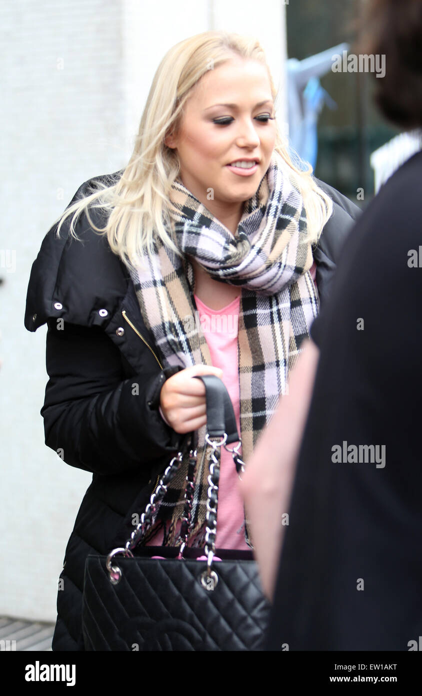 Amellia Lily outside the ITV Studios Featuring: Amelia Lily Where ...