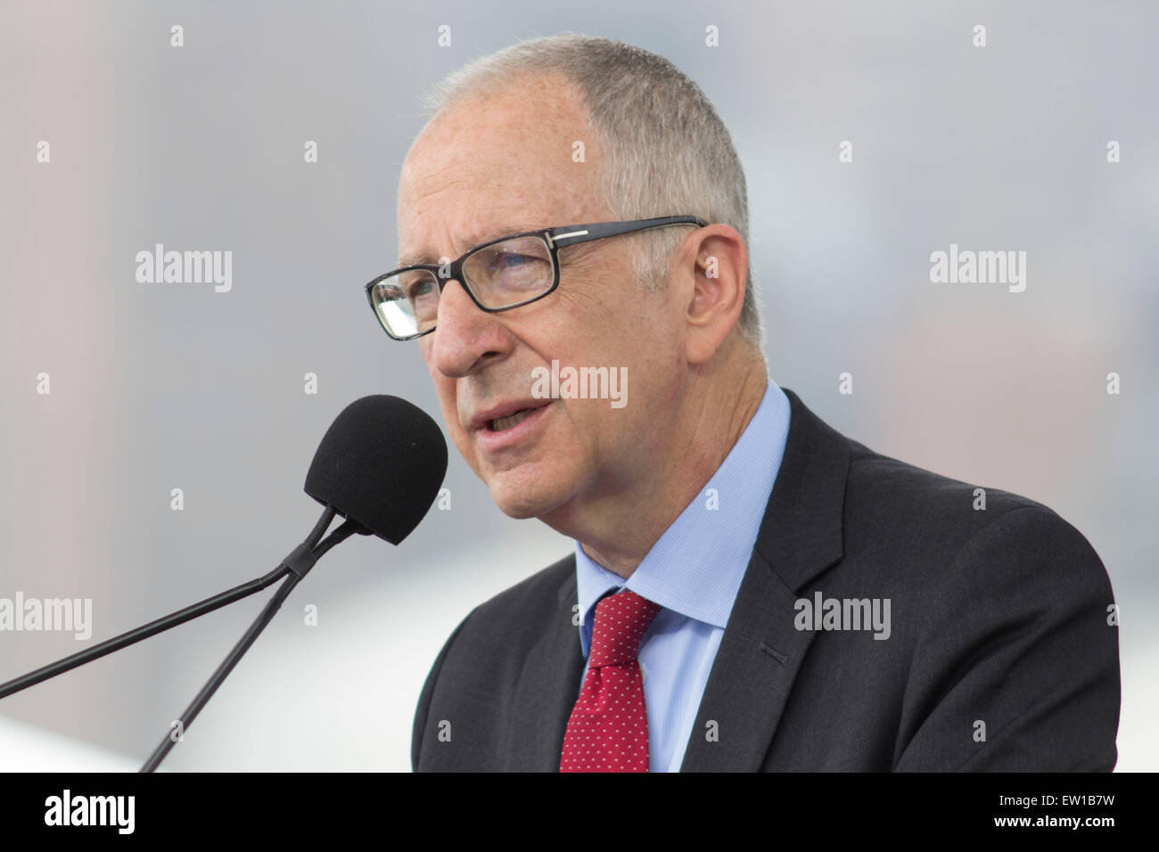New York, New York, USA. 16th June, 2015. David Skorton is president of ...
