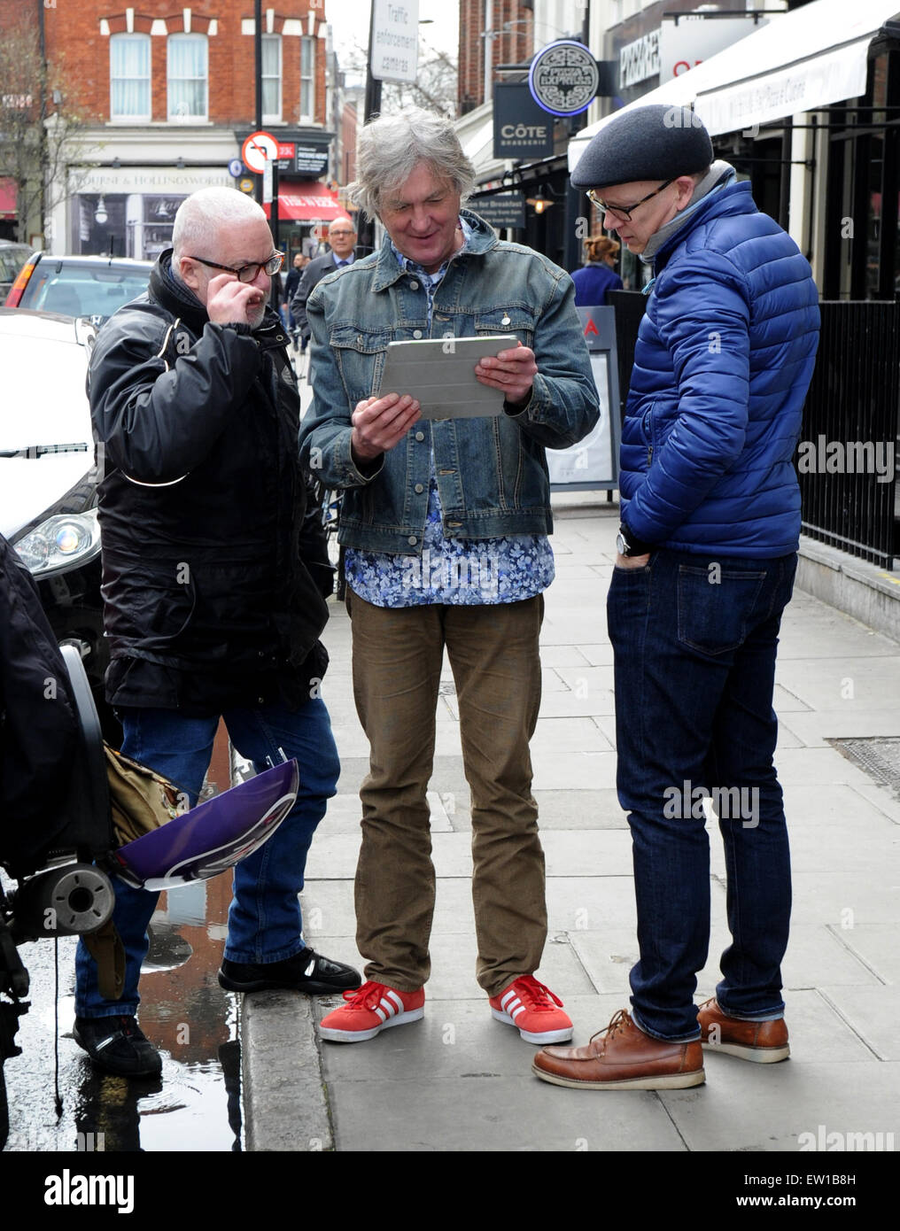 James May seen out in London meeting a friend for lunch Featuring ...