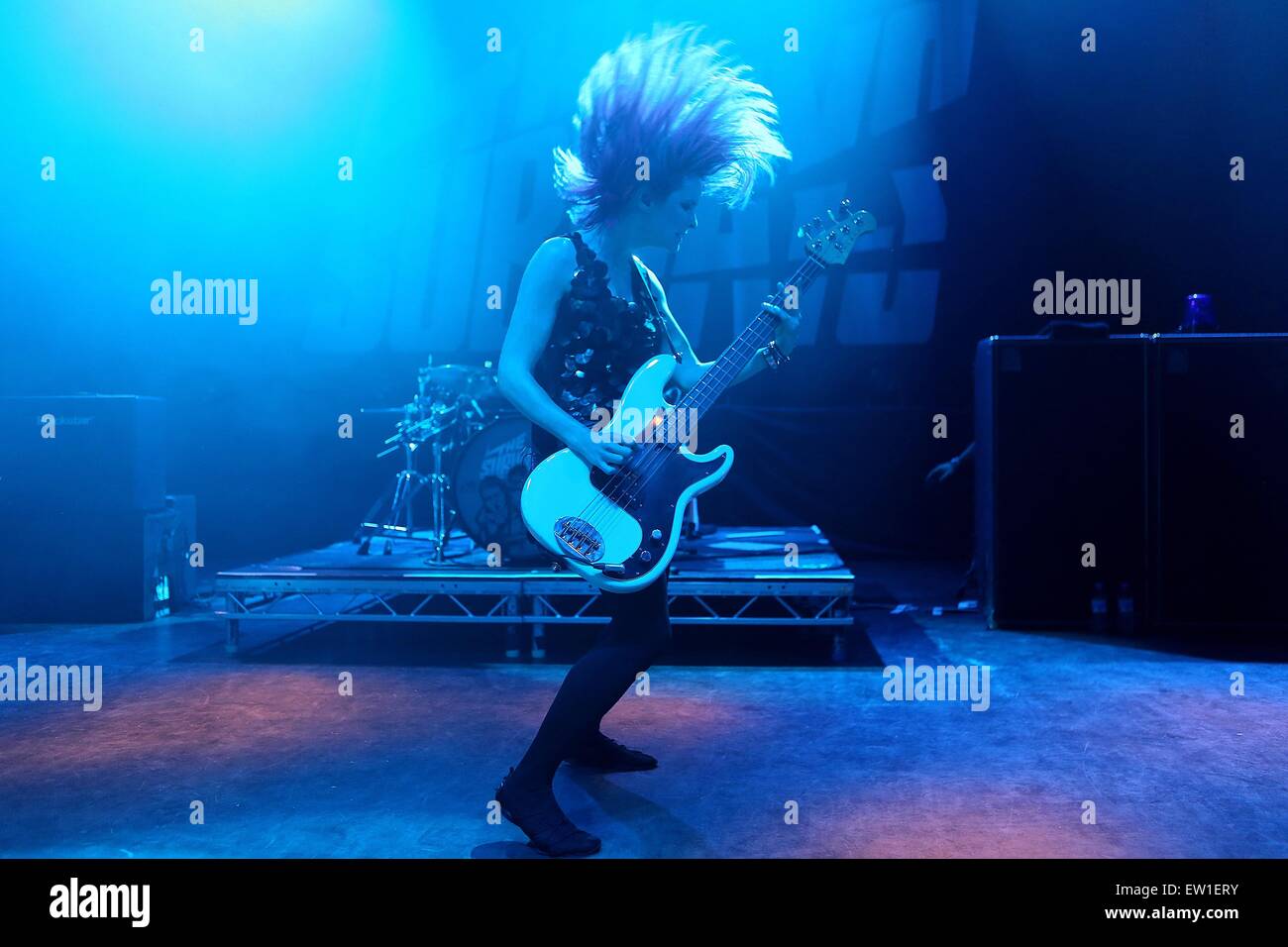 The Subways performing live on stage at 02 Shepherds Bush Empire ...