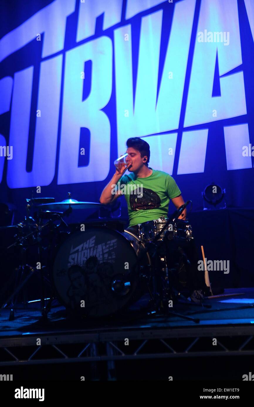 The Subways performing live on stage at 02 Shepherds Bush Empire Where ...