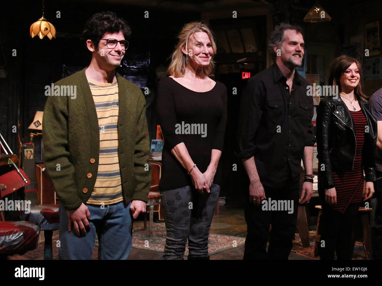 Opening night of The Undeniable Sound of Right Now at the Rattlestick ...