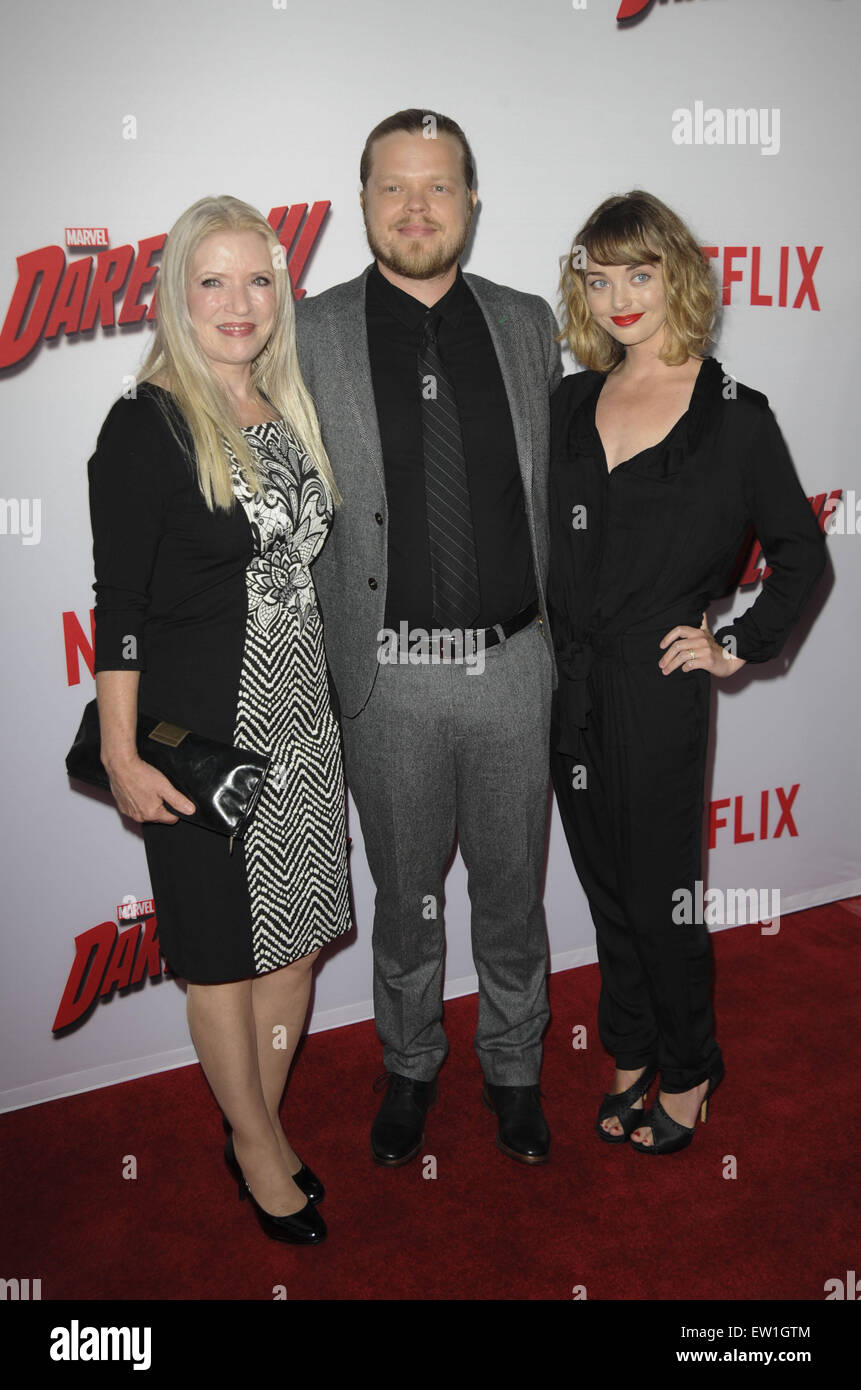 Los Angeles premiere of Netflix's 'Marvel's Daredevil' held at The ...