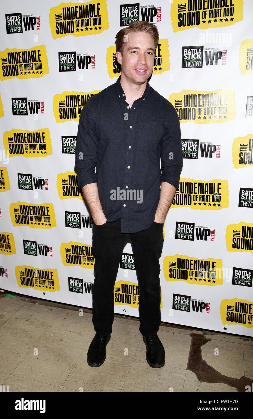 Opening night of The Undeniable Sound of Right Now at the Rattlestick ...