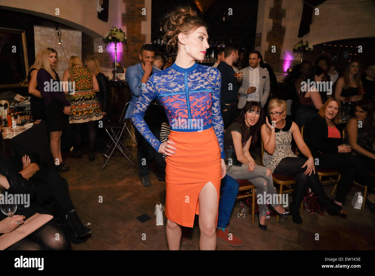 'Off The Rack' fashion show in Northampton Featuring: Atmosphere Where ...