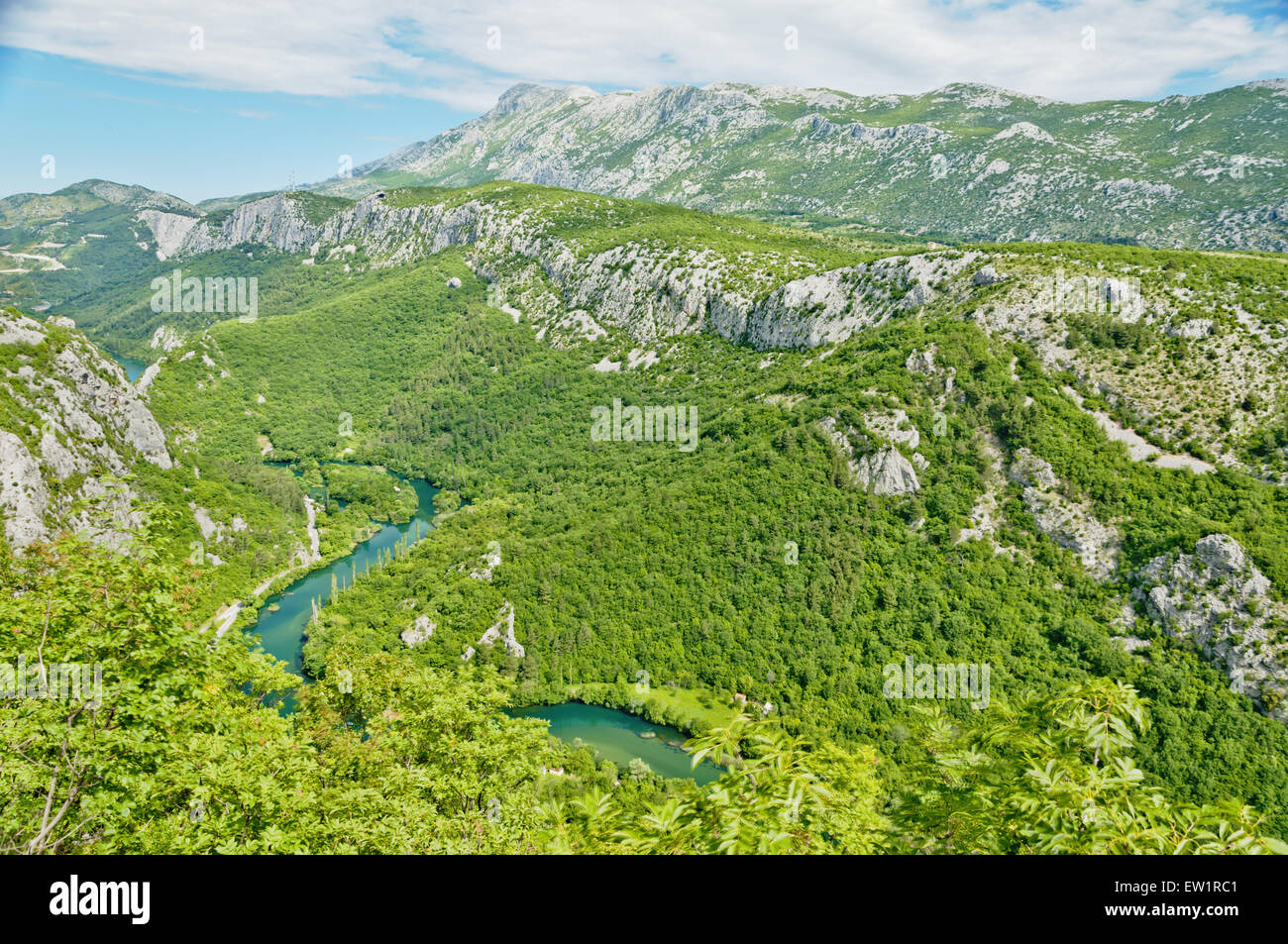 Omis cetina canyon hi-res stock photography and images - Alamy