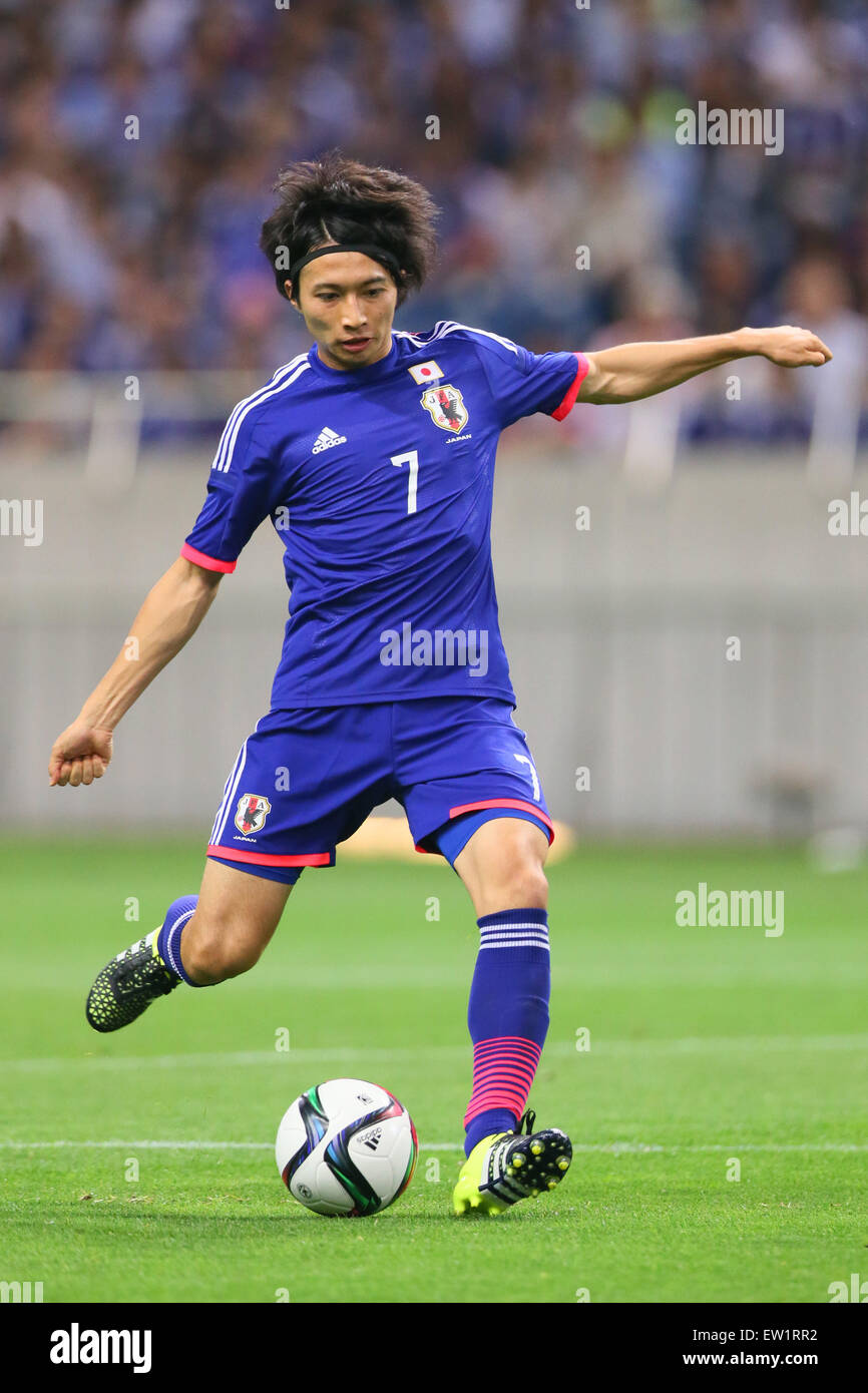 Saitama, Japan. 16th June, 2015. Gaku Shibasaki (JPN) Football/Soccer ...