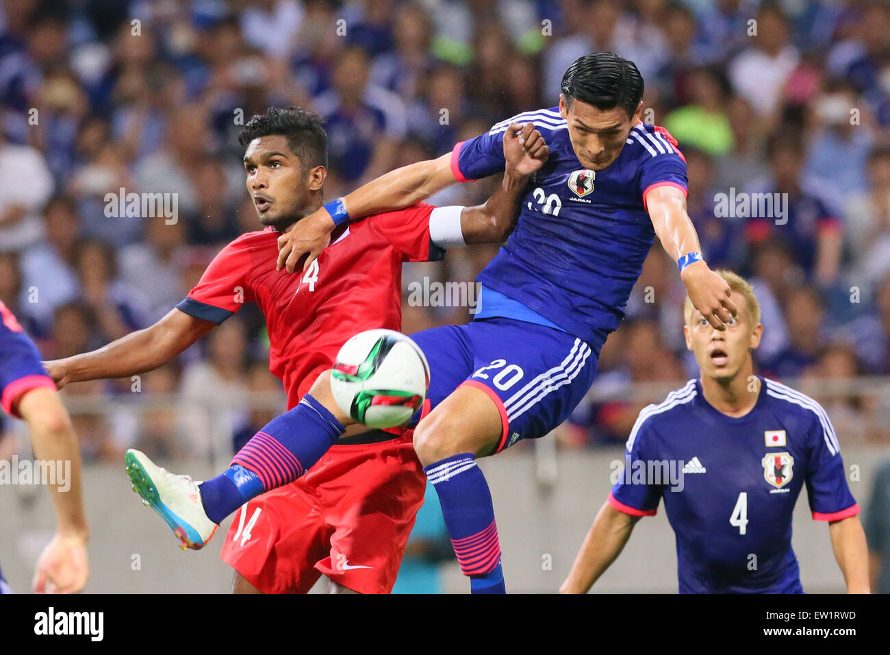 Saitama, Japan. 16th June, 2015. Tomoaki Makino (JPN) Football/Soccer ...