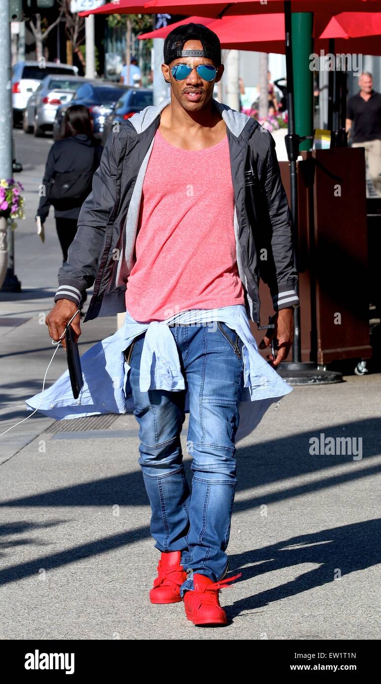 Nikko Smith out and about on Sunset Plaza Featuring: Nikko Smith Where ...