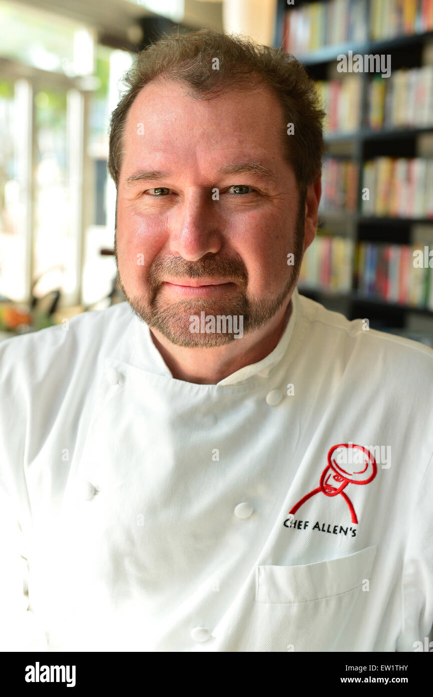 Celebrity chef Allen Susser attends the ribbon cutting ceremony for The ...