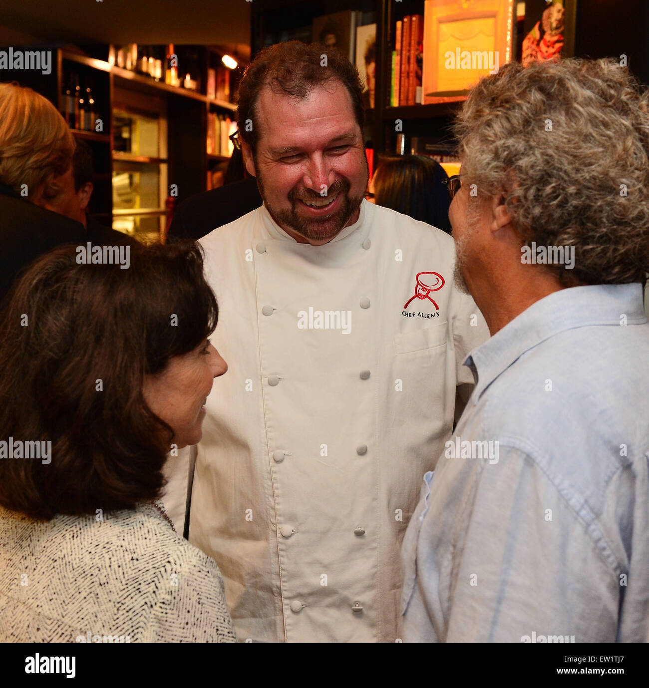 Celebrity chef Allen Susser attends the ribbon cutting ceremony for The ...