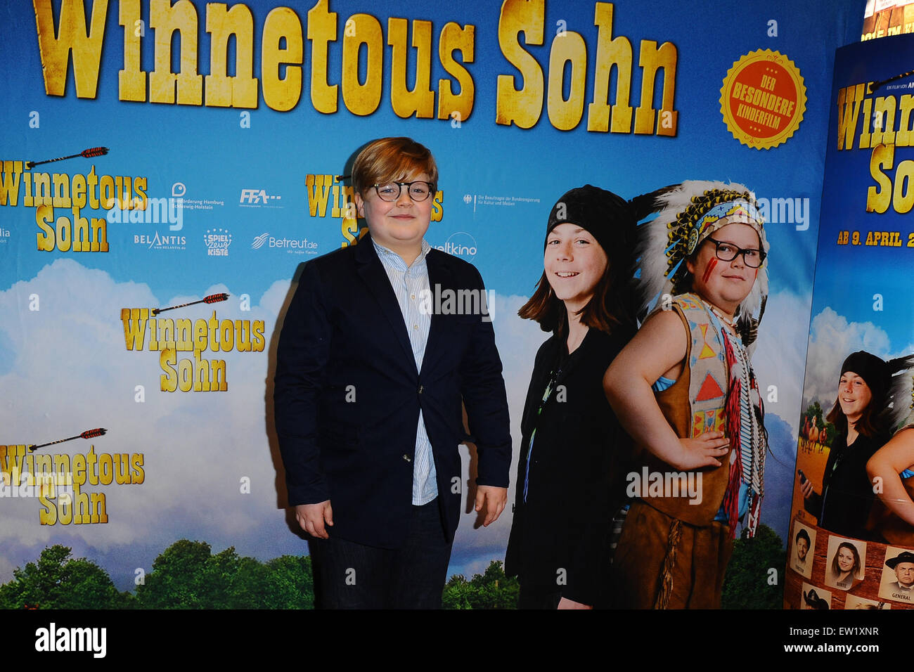 Premiere of the Movie tour Winnetou Son in Berlin Featuring: Lorenzo ...