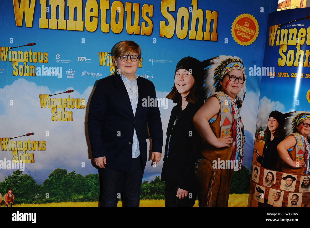 Premiere of the Movie tour Winnetou Son in Berlin Featuring: Lorenzo ...