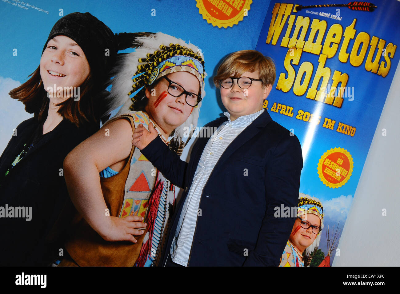 Premiere of the Movie tour Winnetou Son in Berlin Featuring: Lorenzo ...