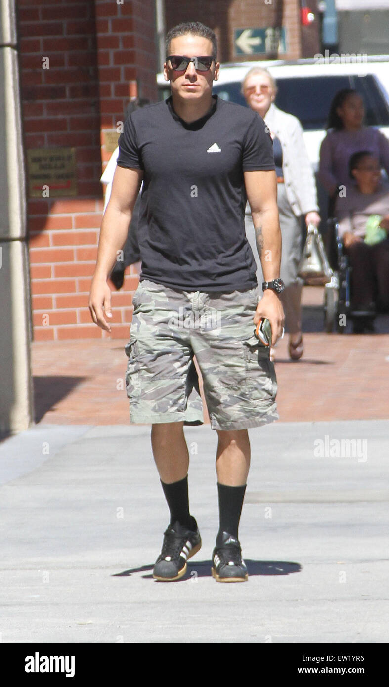 Actor Kirk Acevedo out and about running errands in Beverly Hills ...