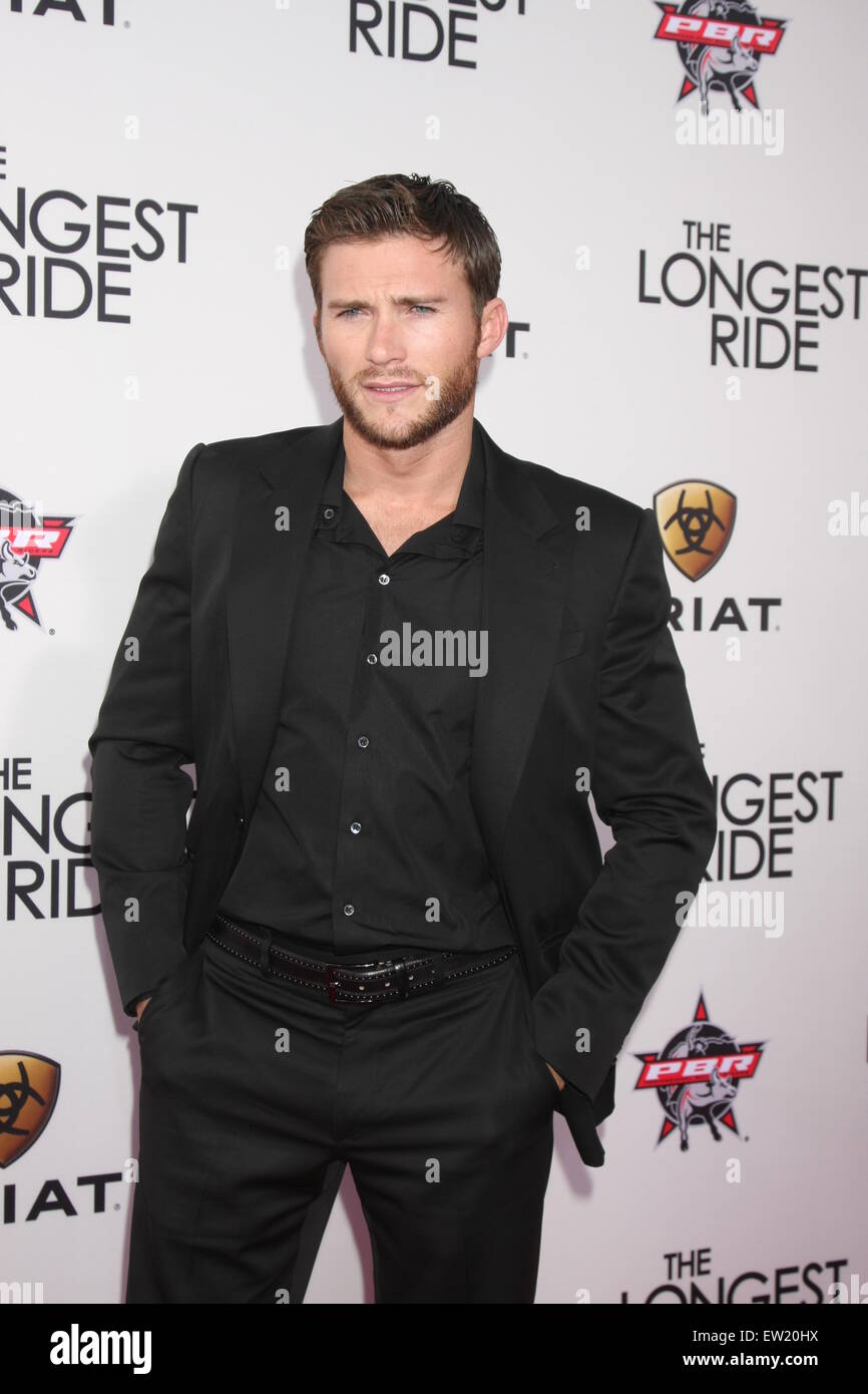 The Longest Ride Premiere Featuring: Scott Eastwood Where: Los Angeles ...