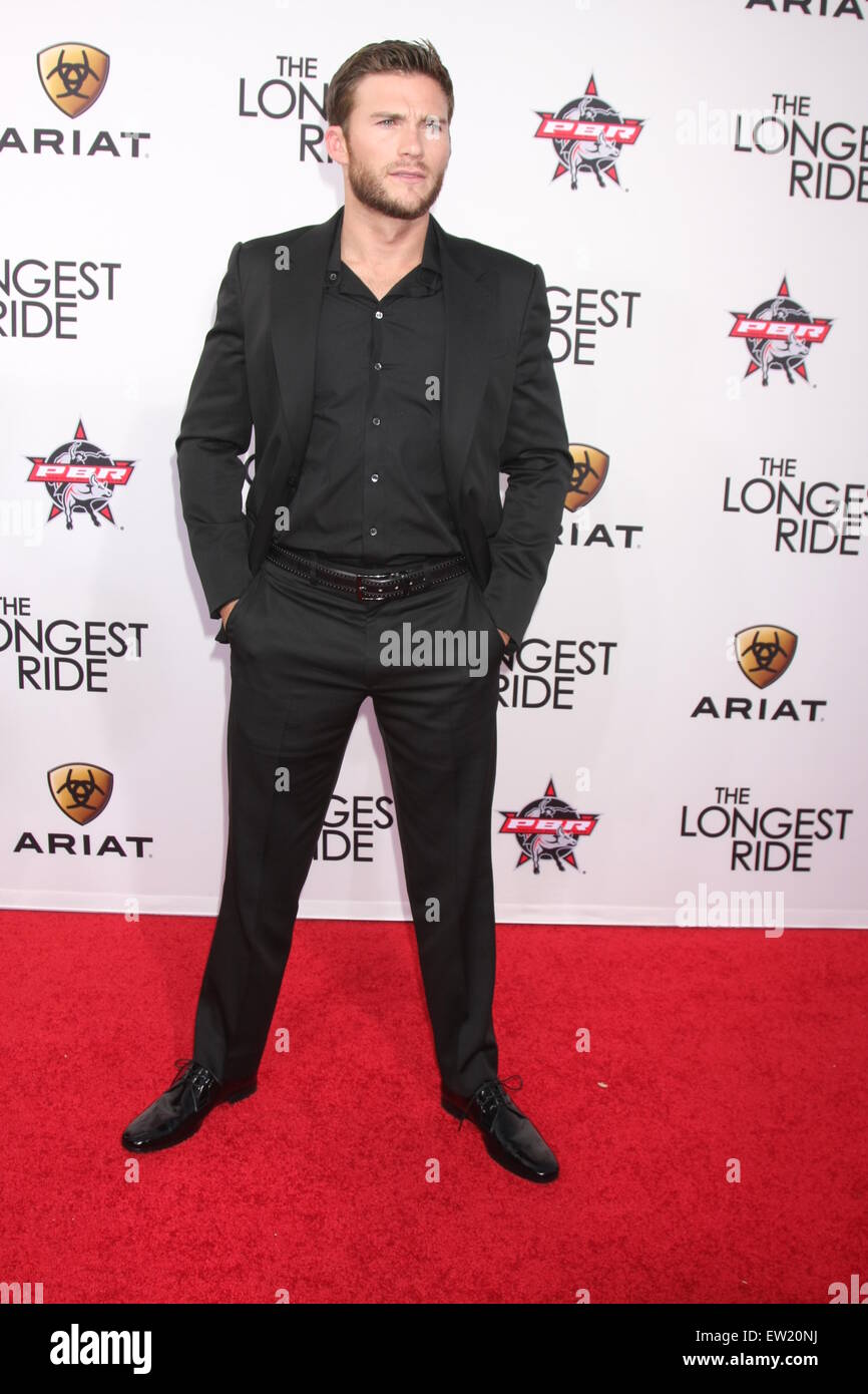 The Longest Ride Premiere Featuring: Scott Eastwood Where: Los Angeles ...