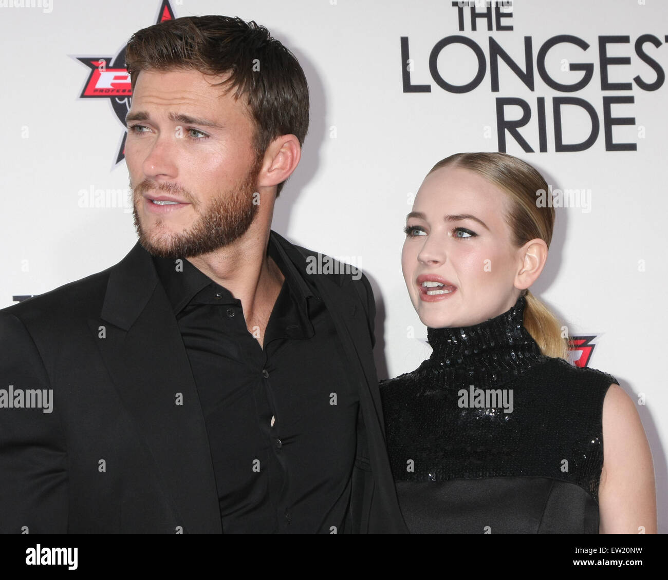 The Longest Ride Premiere Featuring: Scott Eastwood, Britt Robertson ...