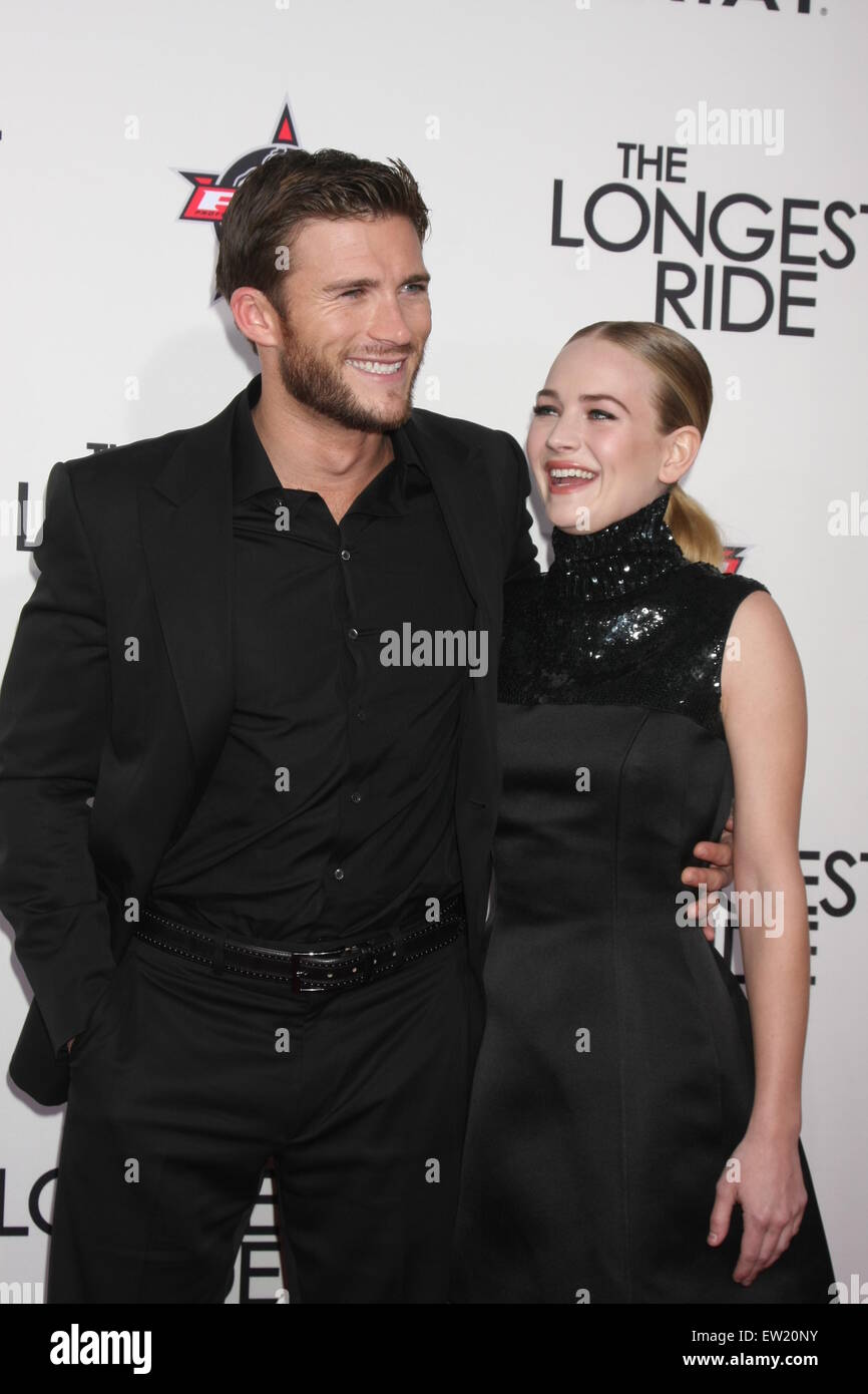 The Longest Ride Premiere Featuring: Scott Eastwood, Britt Robertson ...