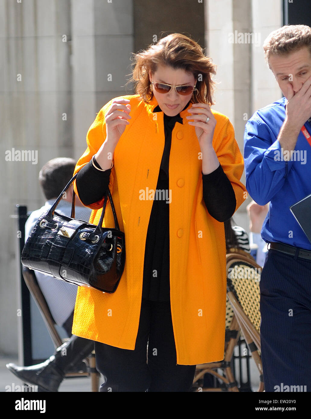 Kate Silverton spotted enjoying the sunshine outside The BBC Featuring ...