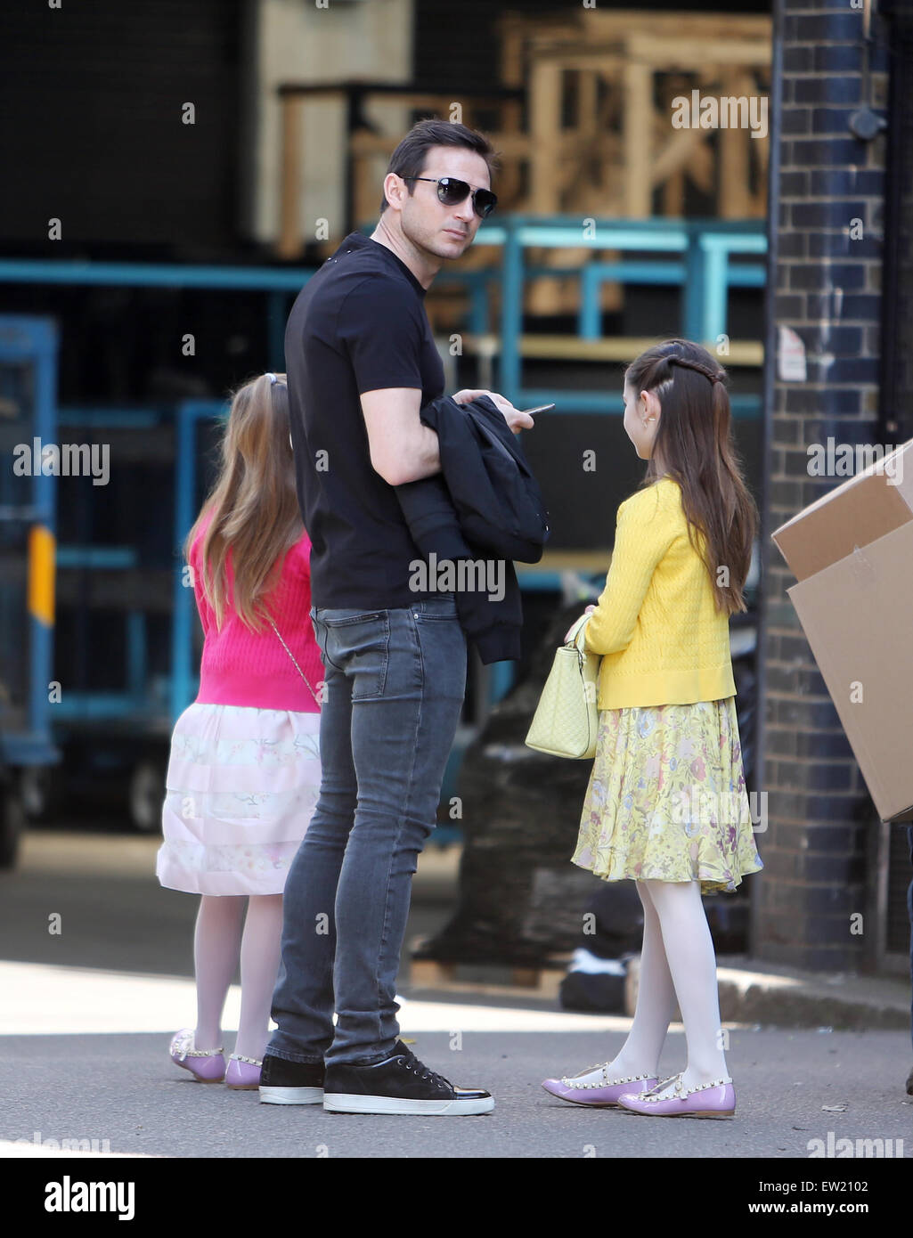 Frank Lampard And Luna Lampard High Resolution Stock Photography and ...