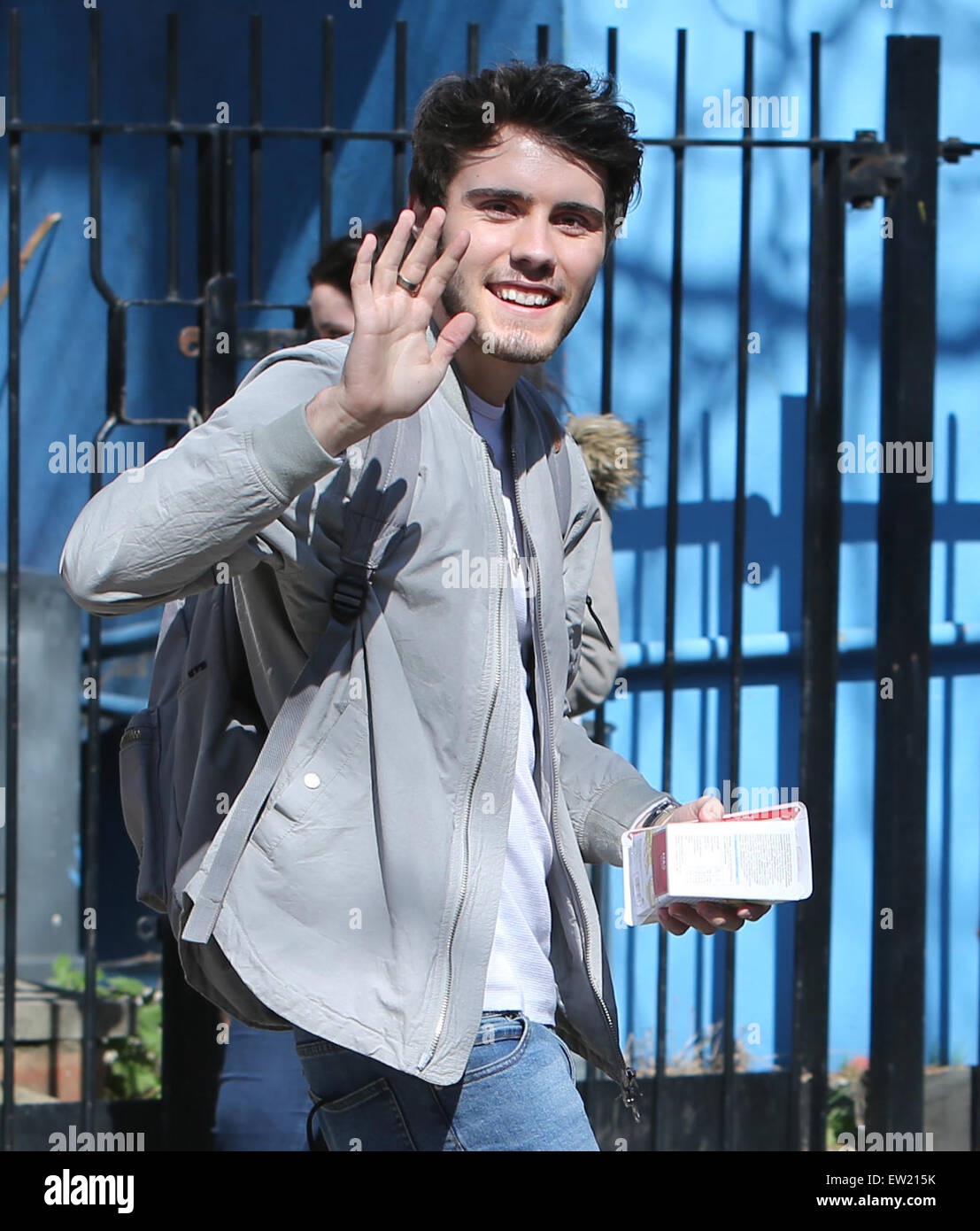 Alfie Deyes outside ITV Studios today Featuring: Alfie Deyes Where ...