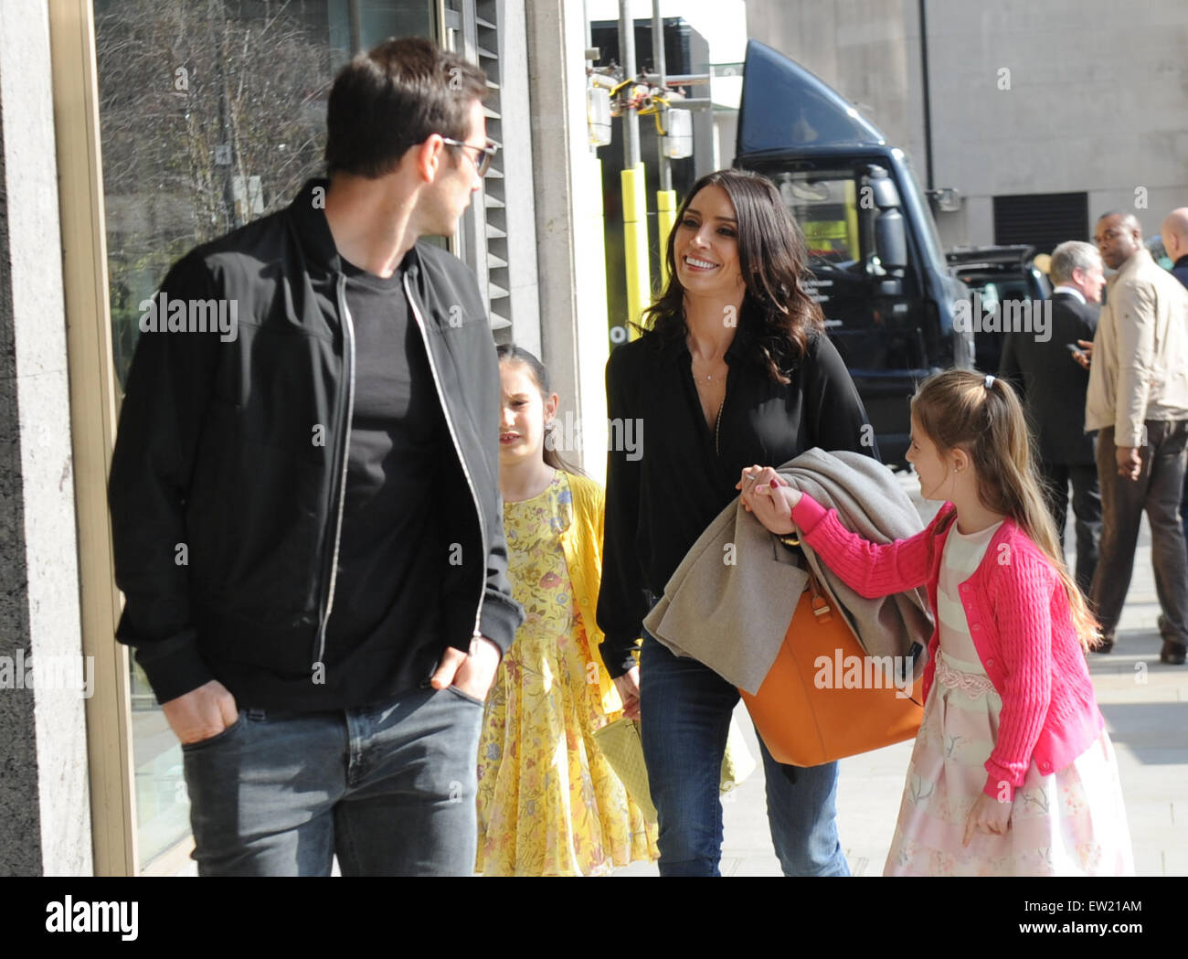 Christine bleakley and luna lampard hi-res stock photography and images ...