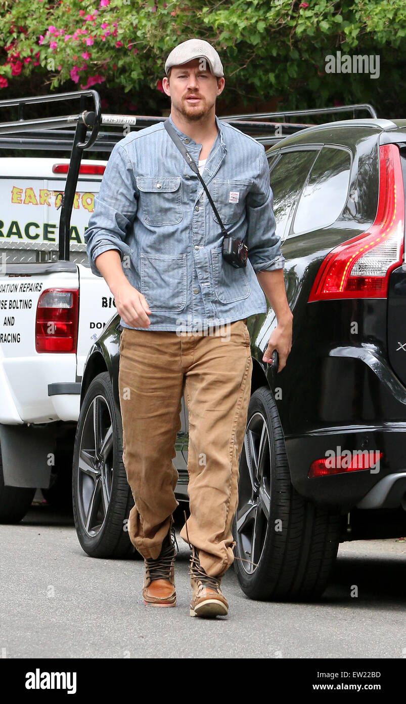 Channing Tatum Car Photoshoot