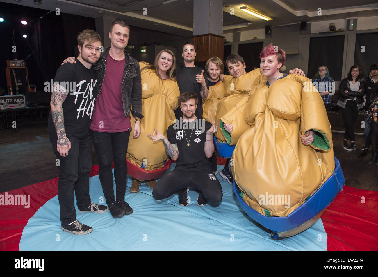 Blitz Kids celebrate the release of their single 'Keep Swinging' with a ...