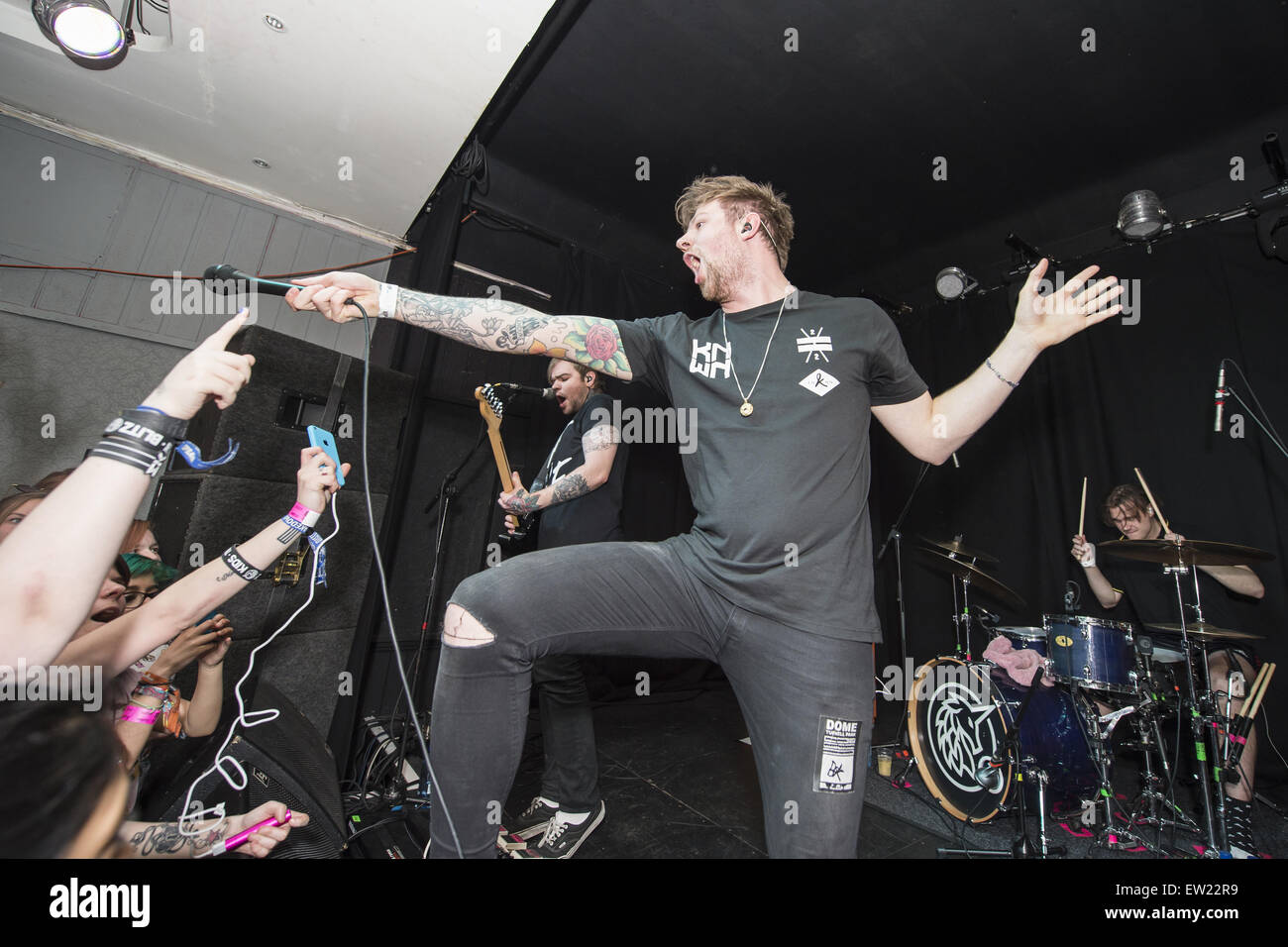 Blitz Kids celebrate the release of their single 'Keep Swinging' with a ...