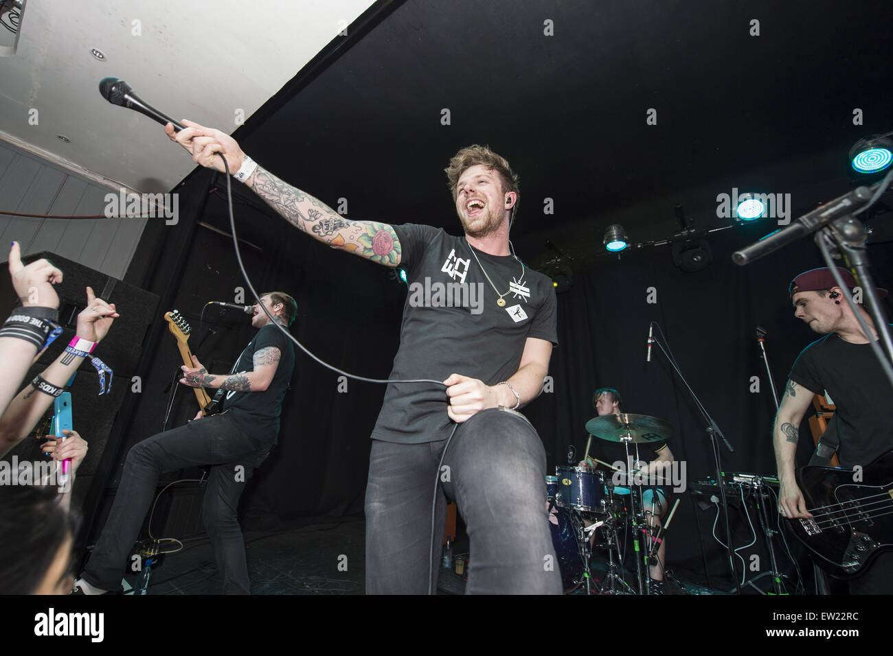 Blitz Kids celebrate the release of their single 'Keep Swinging' with a ...