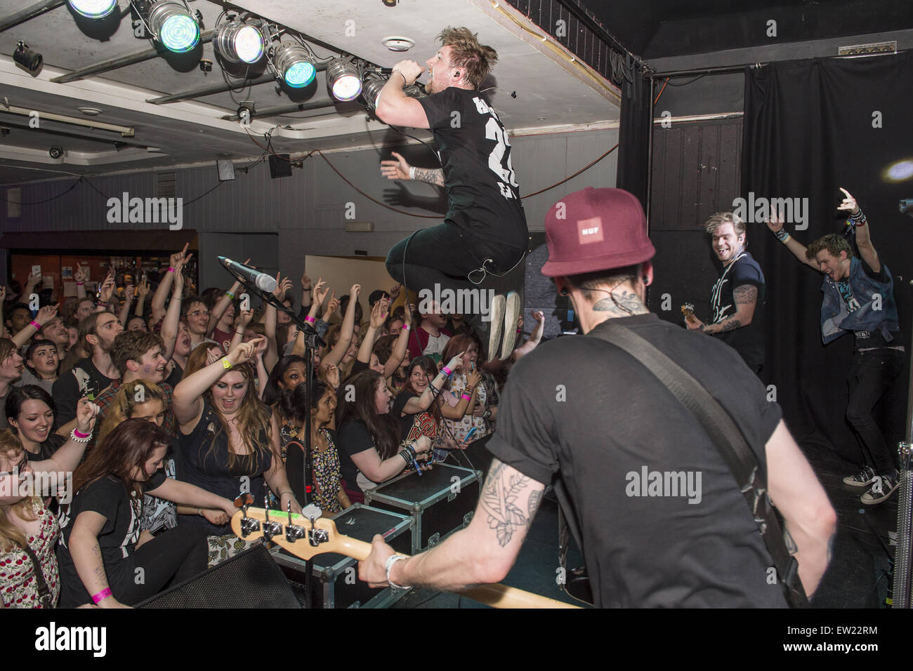 Blitz Kids celebrate the release of their single 'Keep Swinging' with a ...