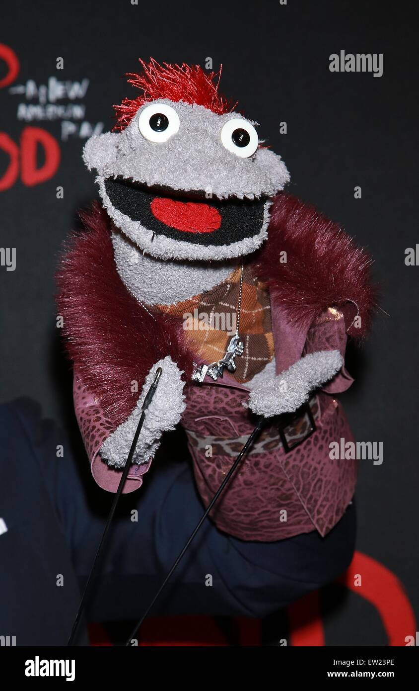 Opening night of the new Broadway play 'Hand to God' at the Booth ...