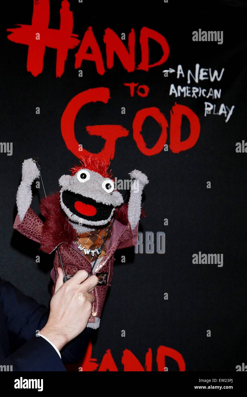Hand of god broadway hi-res stock photography and images - Alamy