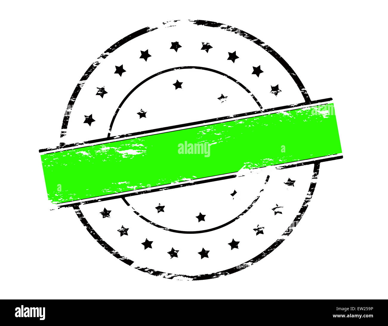 Rubber stamp with no text inside, illustration Stock Photo - Alamy