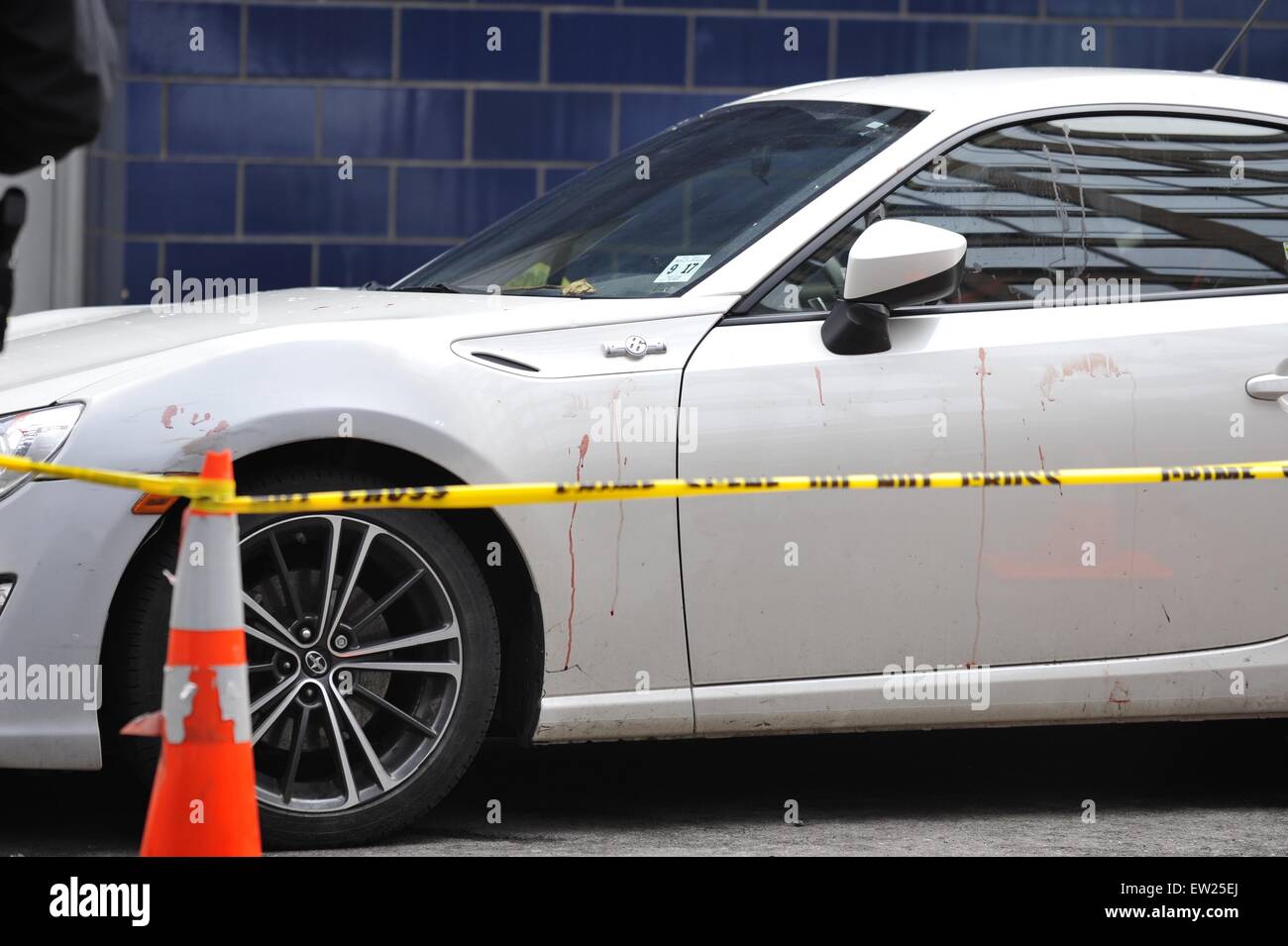 The crime scene where Indiana Pacers' Chris Copeland was stabbed and ...