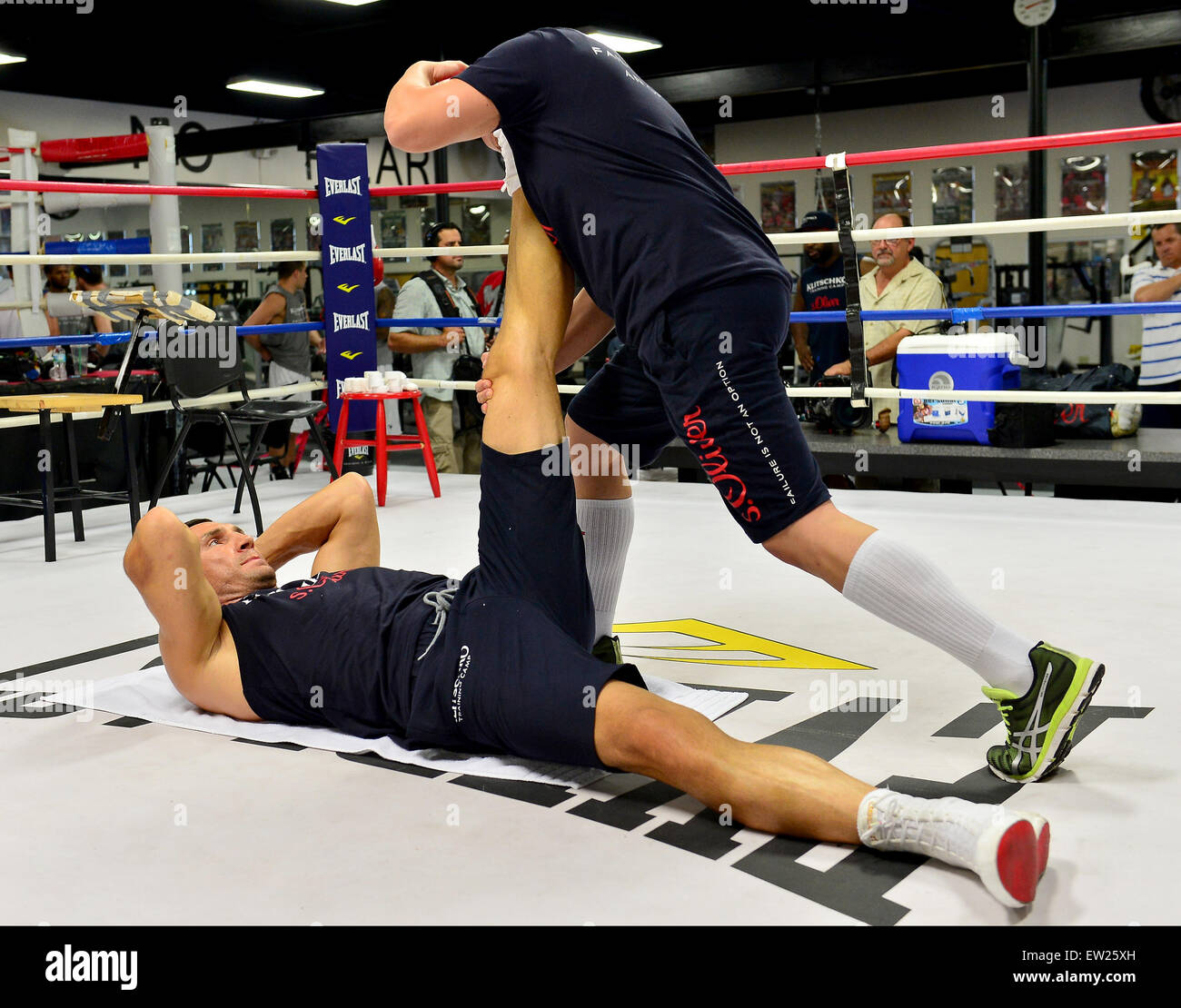 The undisputed heavyweight world champion boxer Wladimir Klitschko ...