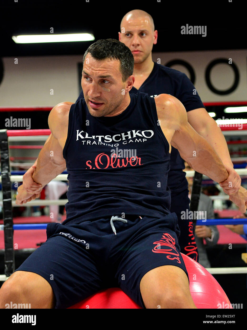 The undisputed heavyweight world champion boxer Wladimir Klitschko ...