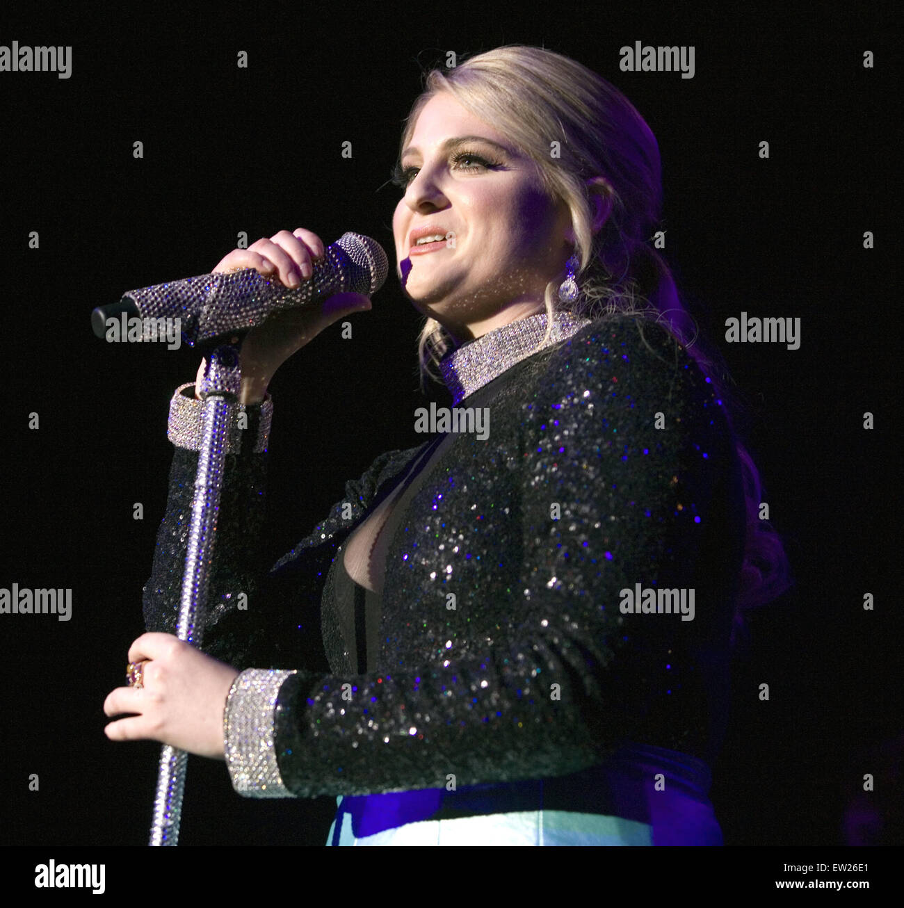Meghan Trainor headlining at the O2 ABC Glasgow Featuring: Meghan ...