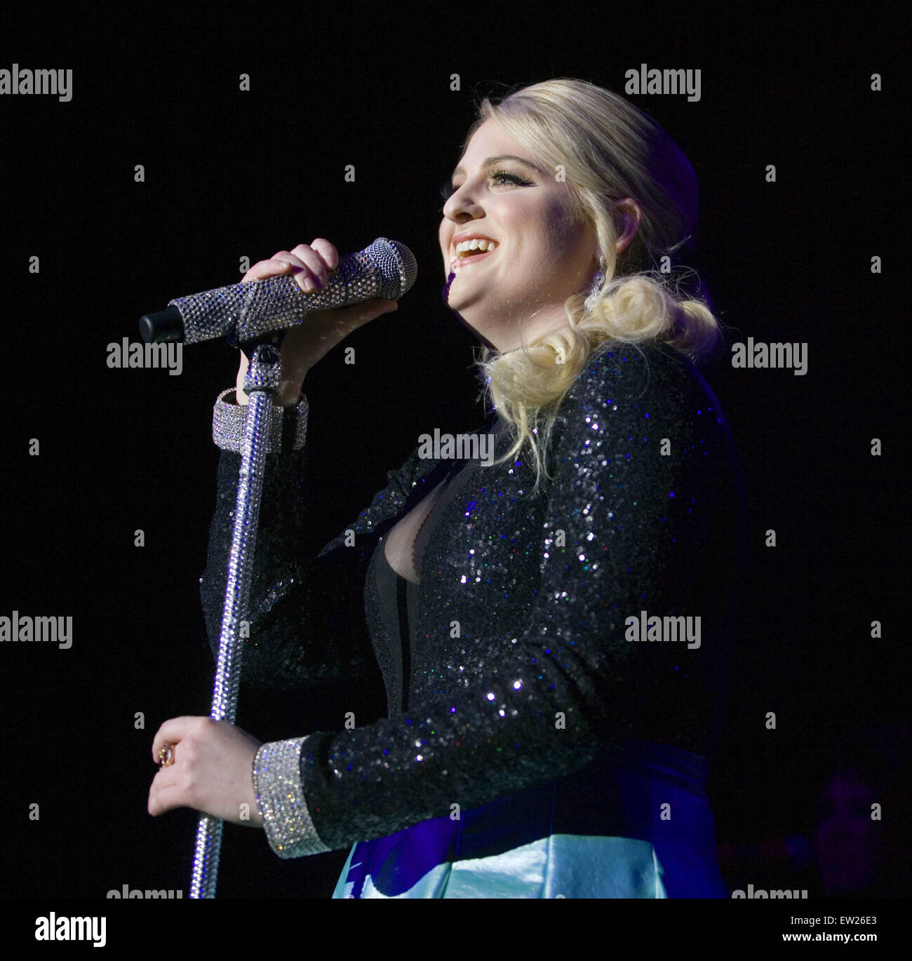 Meghan Trainor headlining at the O2 ABC Glasgow Featuring: Meghan ...