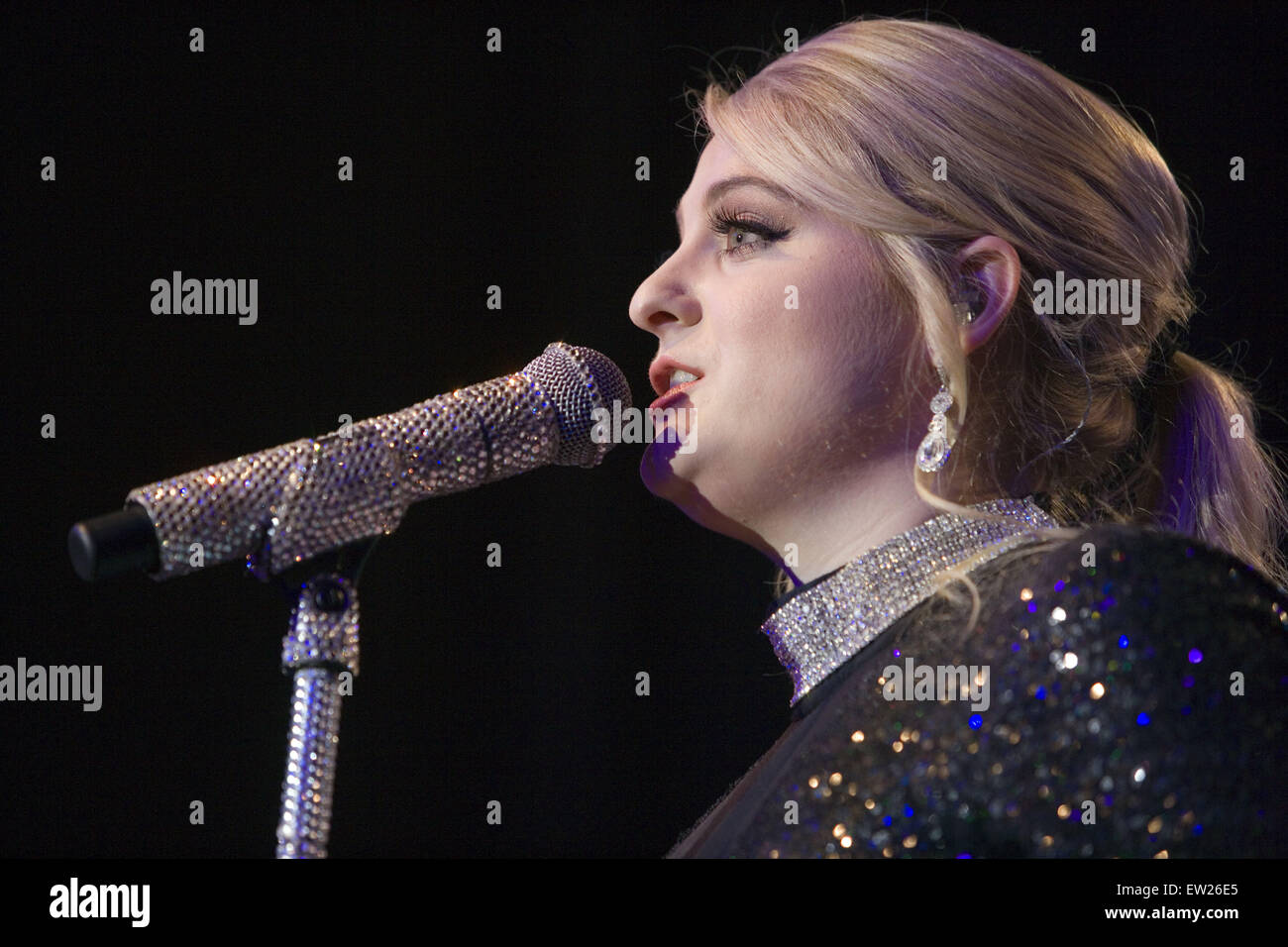 Meghan Trainor headlining at the O2 ABC Glasgow Featuring: Meghan ...