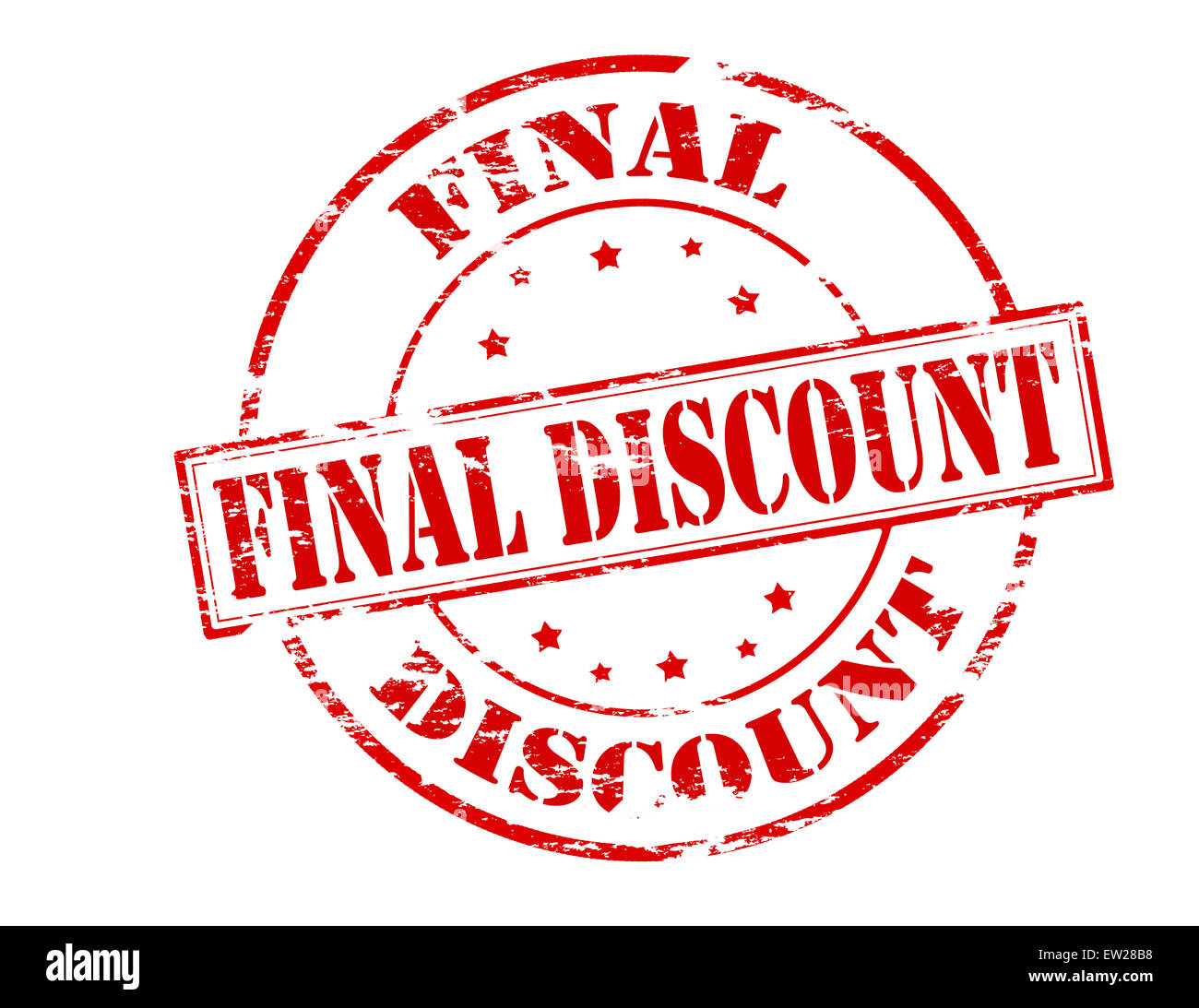 Rubber stamp with text final discount inside, illustration Stock Photo ...