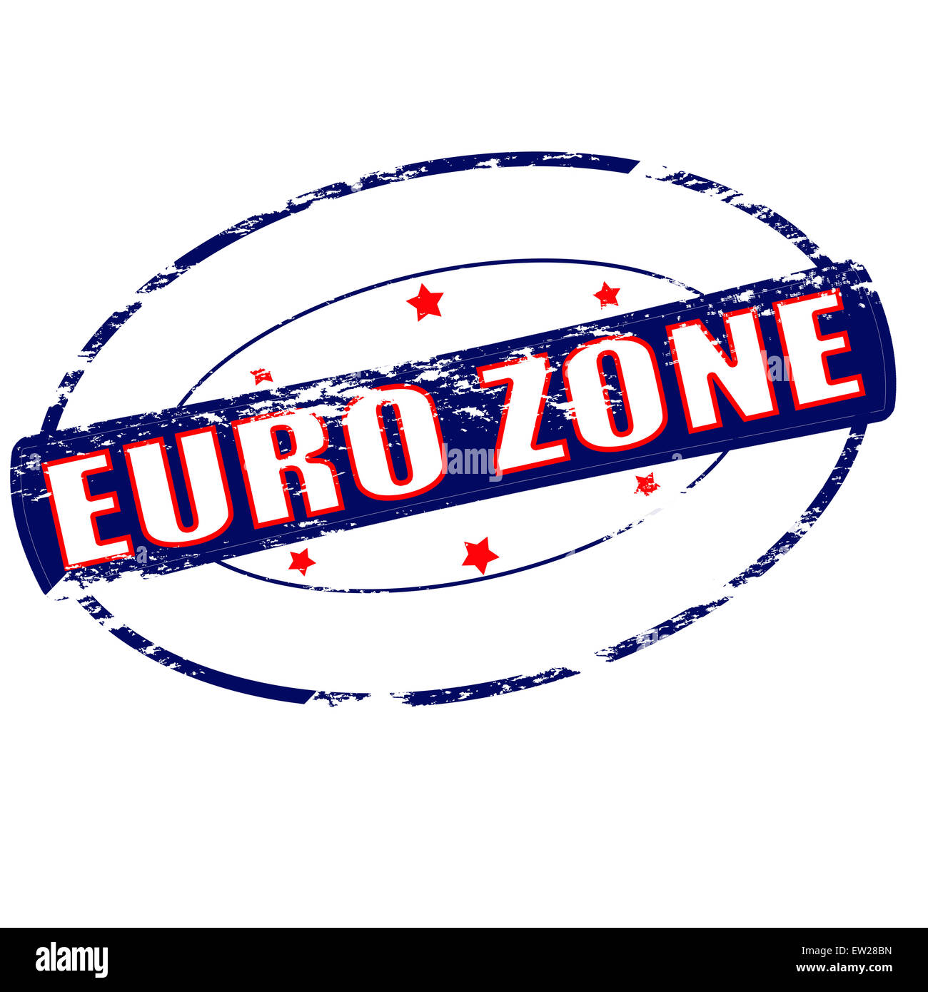 Rubber stamp with text Euro zone inside, illustration Stock Photo - Alamy