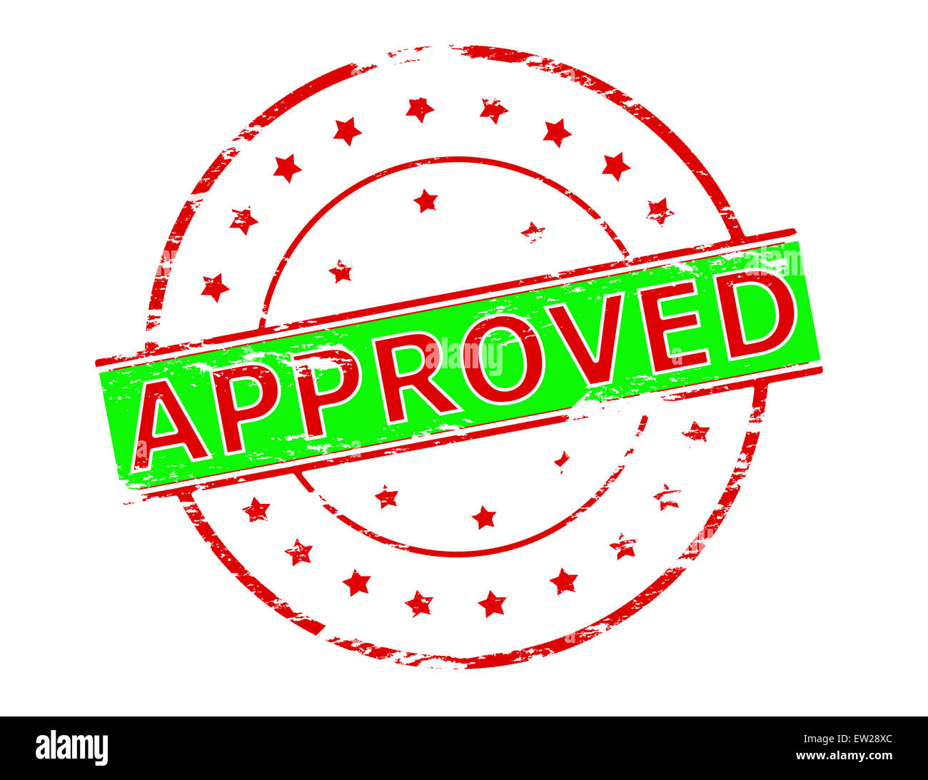 Stamp with word approved inside hi-res stock photography and images - Alamy